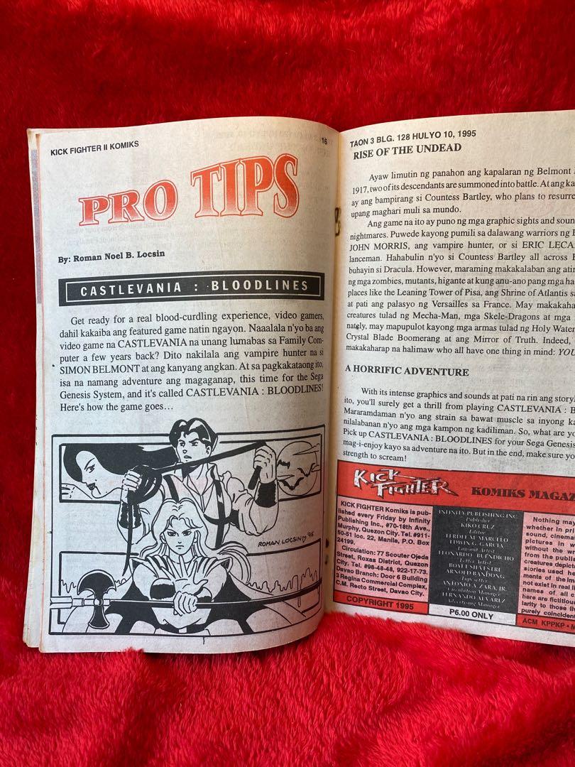 Kick Fighter II Action Komiks Mags Blg 128 Tagalog Philippines Foreign ...