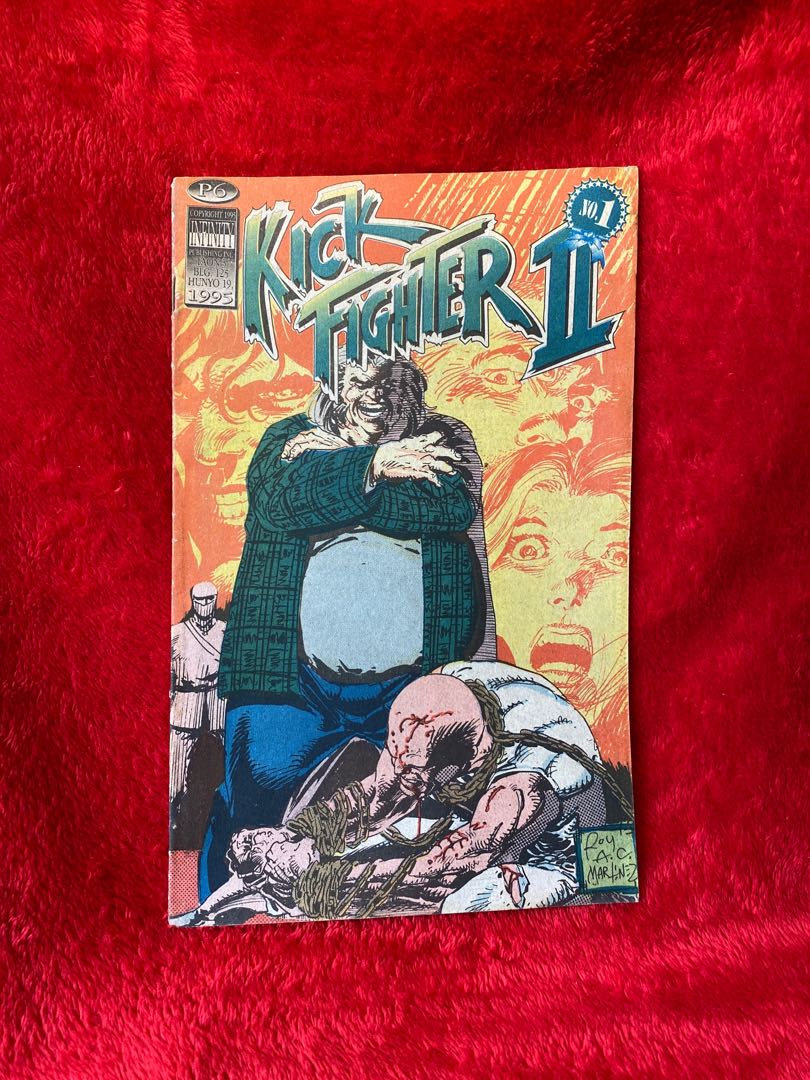 Kick Fighter II Komiks Mags 125 Tagalog Philippines Action SciFi Comics ...