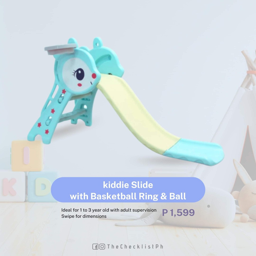 Kiddie Slide (2 in 1), Hobbies & Toys, Toys & Games on Carousell