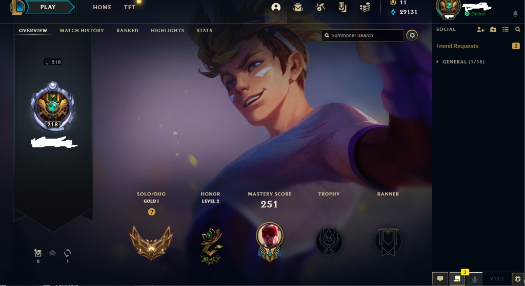 League of legends account all champs owned, Video Gaming, Gaming ...