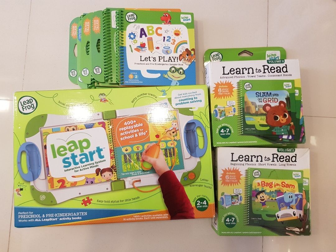 Leap Start Interactive Learning System Set (18 books), Hobbies & Toys ...