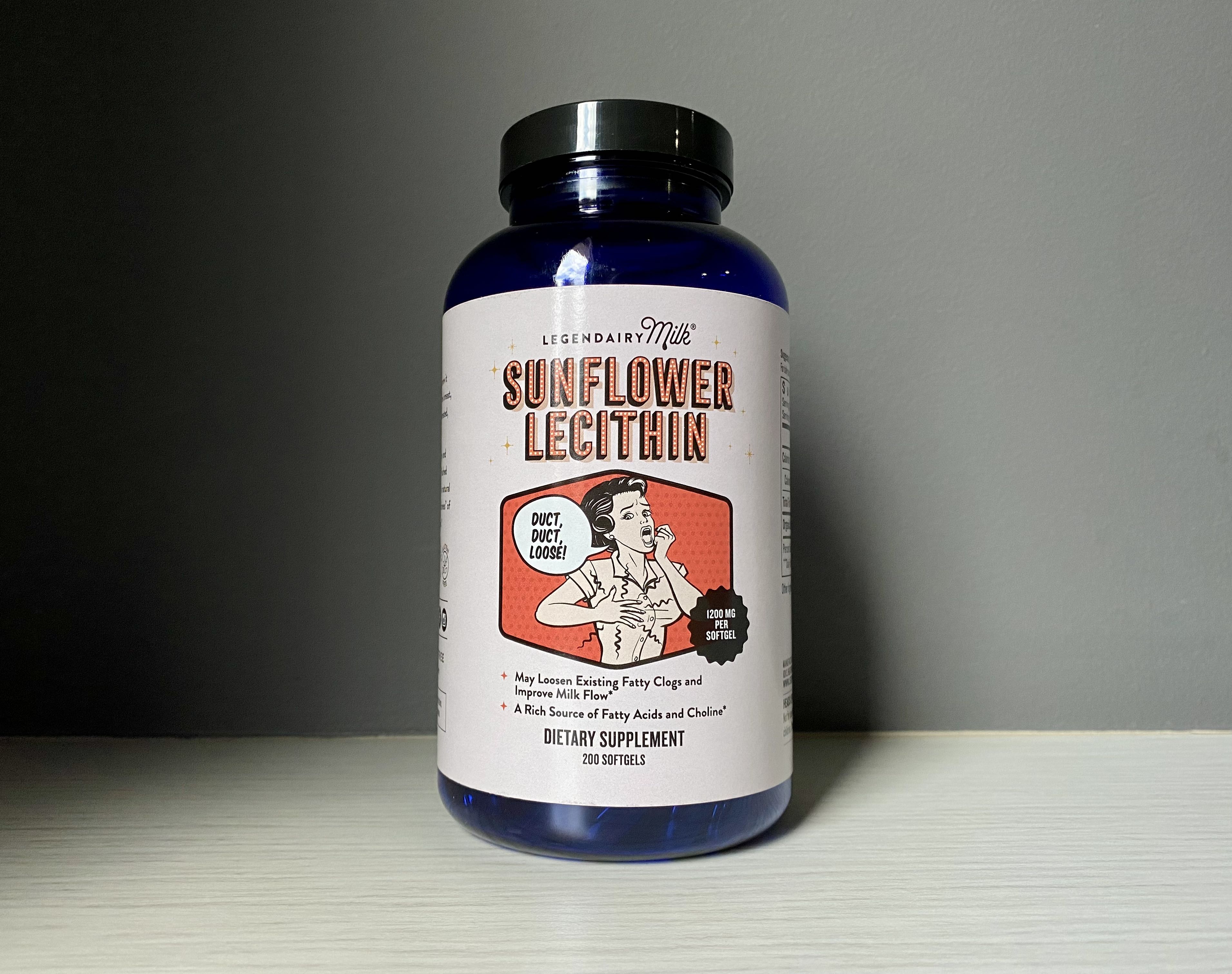 Legendairy Milk Sunflower Lecithin Organic 200 Caps, Babies & Kids ...