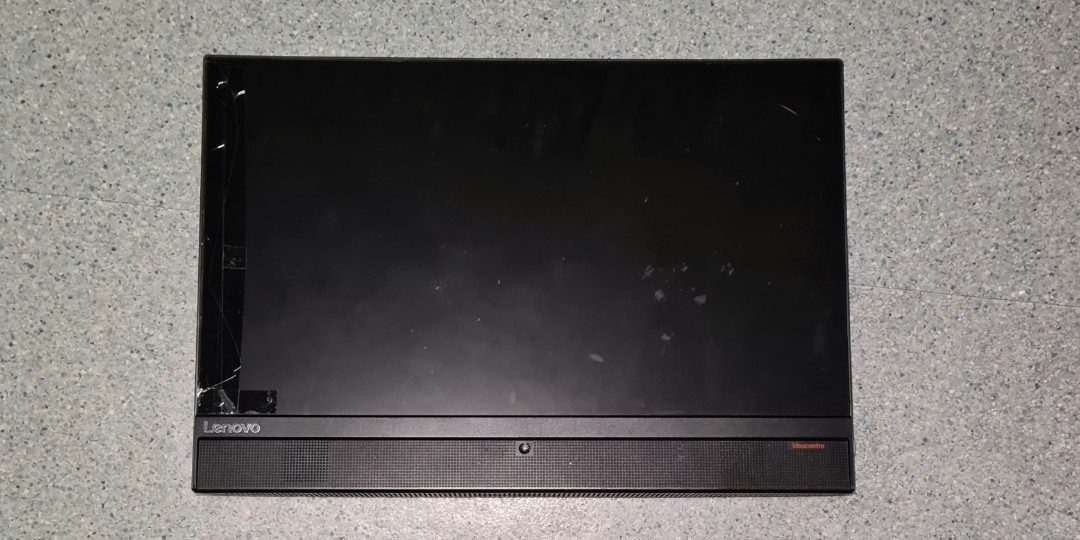 Lenovo ideacentre AIO (screen broken), Computers & Tech, Desktops on ...
