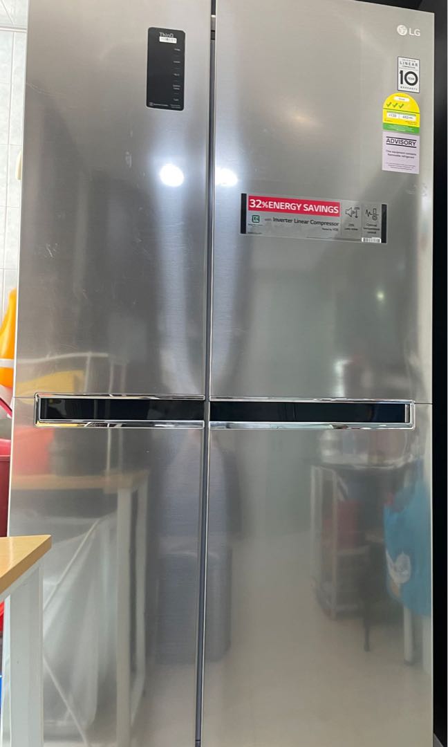 LG Linear Inverter Compressor GS-B6269PZ (Nett 626L) Side-By-Side ...