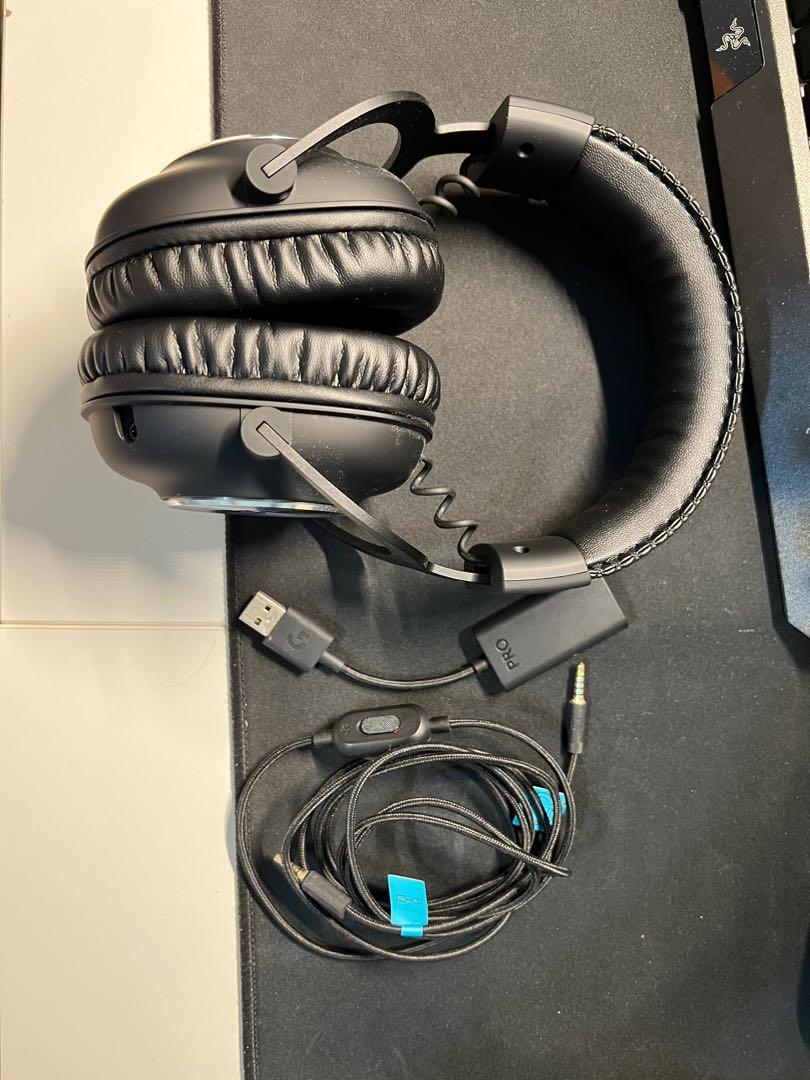 logitech g pro headphone USB, Audio, Headphones & Headsets on Carousell