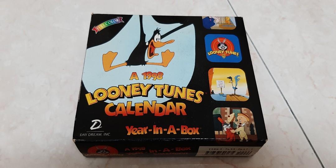 LOONEY TUNES VINTAGE 1998 CALENDAR, Hobbies & Toys, Books & Magazines ...