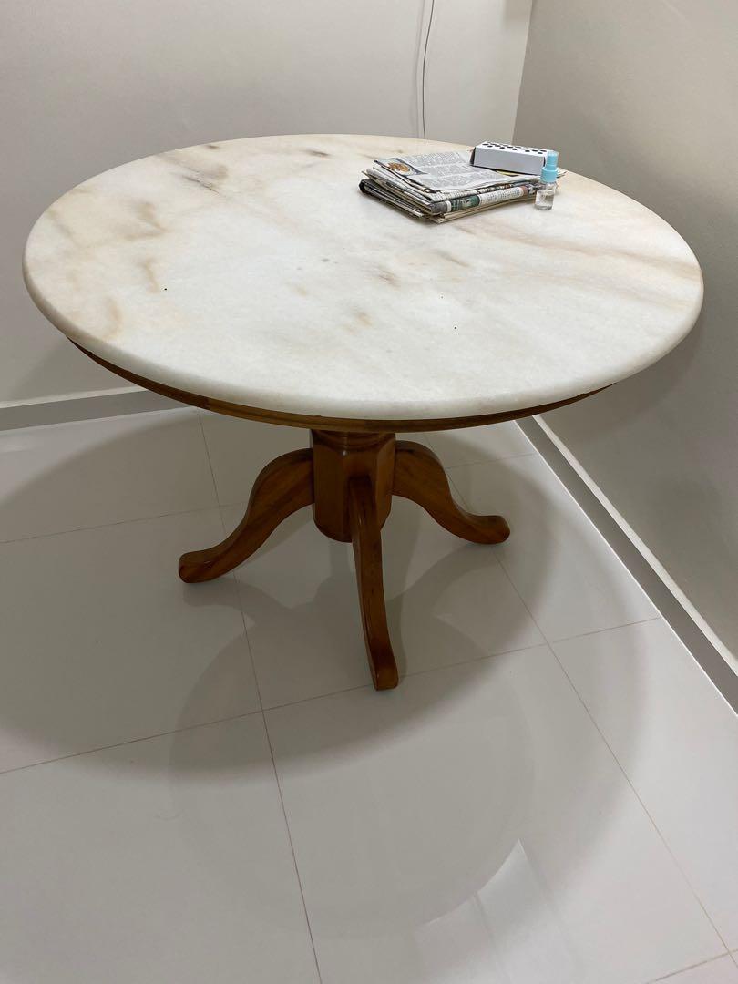 Mable table, Furniture & Home Living, Furniture, Tables & Sets on Carousell