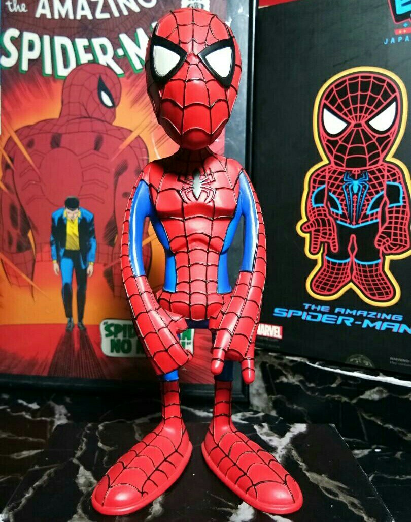 Marvel SubCast Spider-man Figure 9" Inch Statue Spiderman, Hobbies ...