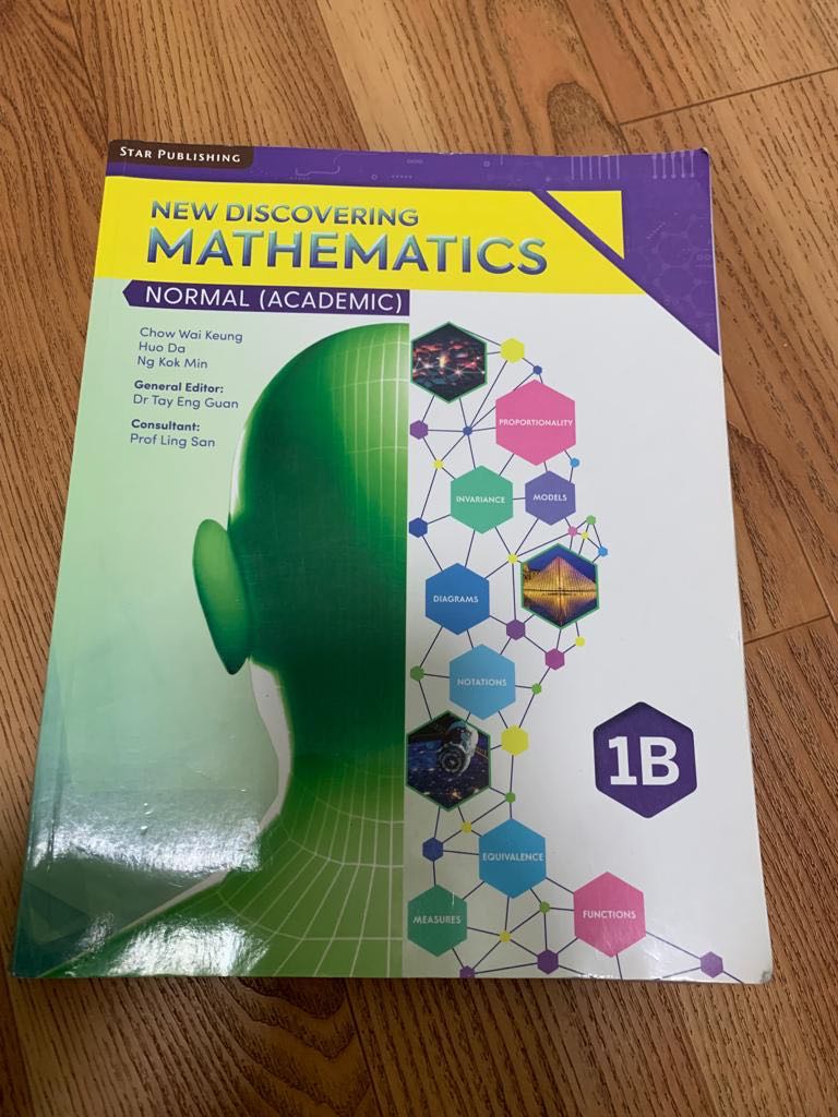 Mathematics Textbook 1B normal academic, Hobbies & Toys, Books ...