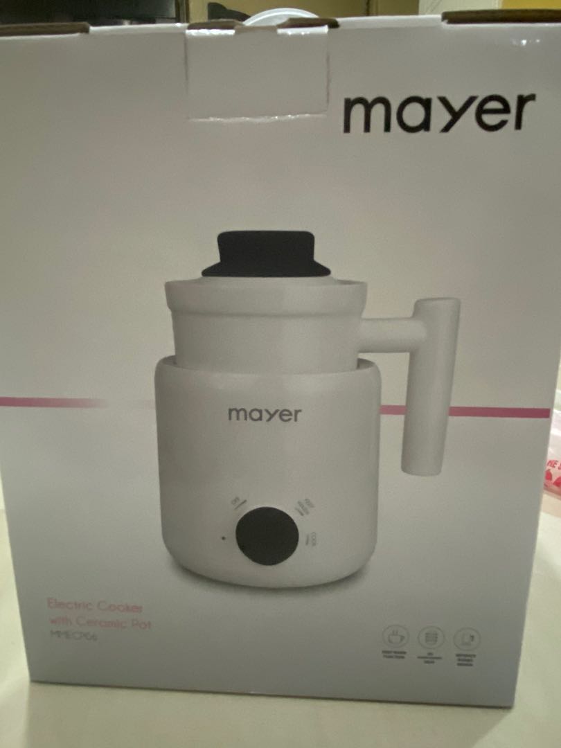 Mayer Electric cooker with Ceramic Pot, TV & Home Appliances, Kitchen ...