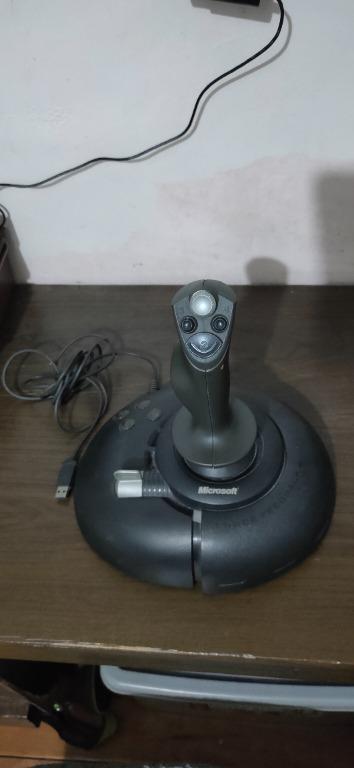 Microsoft force feedback 2 Joystick, Video Gaming, Gaming Accessories ...
