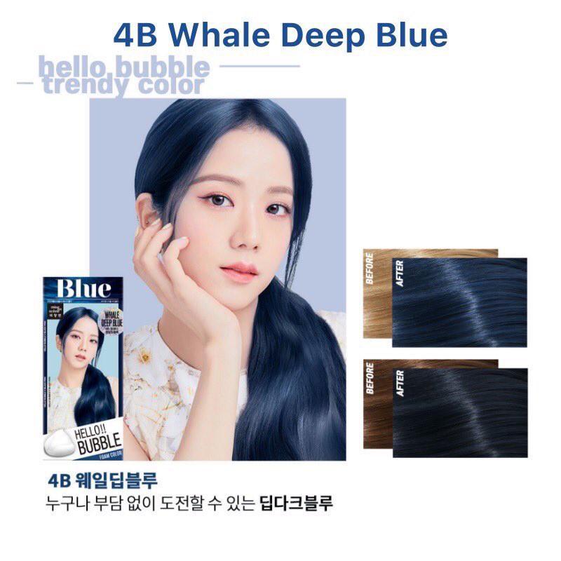 Mise En Scene Hello Bubble Whale Deep Blue, Beauty & Personal Care ...