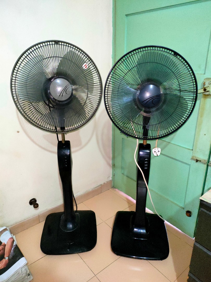 Mitsubishi electric standing fan, Furniture & Home Living, Lighting ...