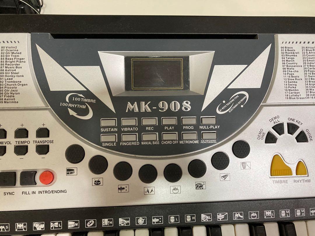 MK 908 keyboard, Hobbies & Toys, Music & Media, Musical Instruments on ...