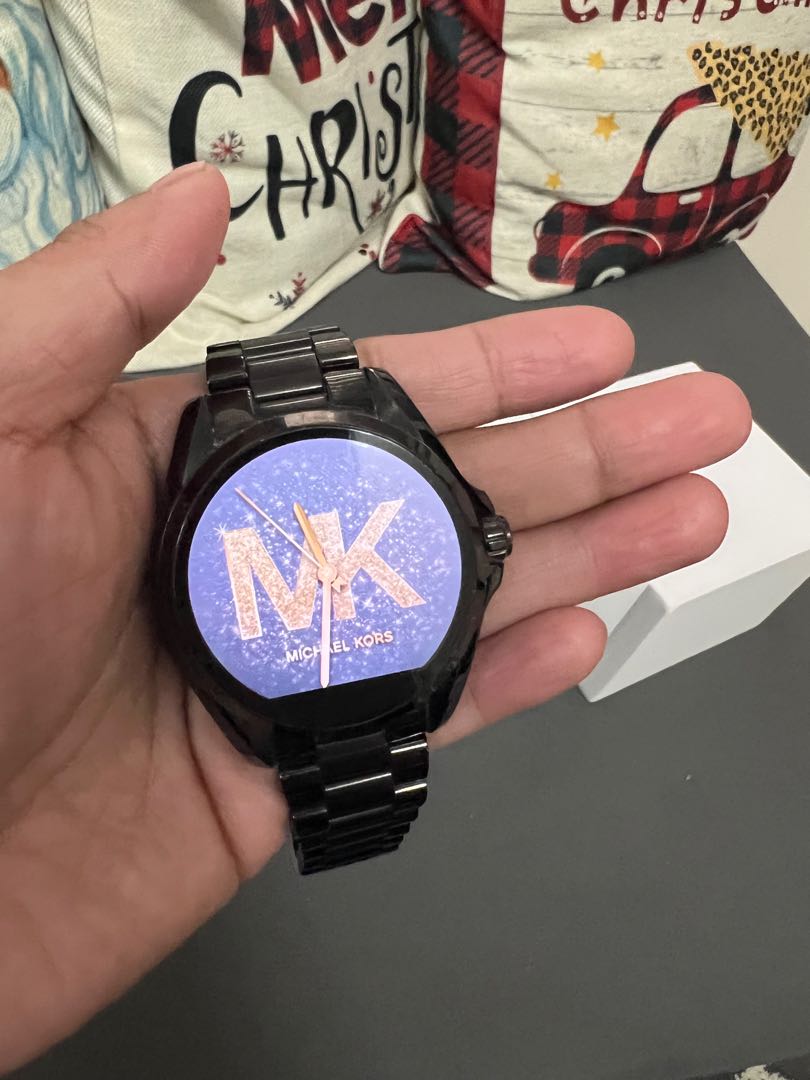 Mk smartwatch, Women's Fashion, Watches & Accessories, Watches on Carousell