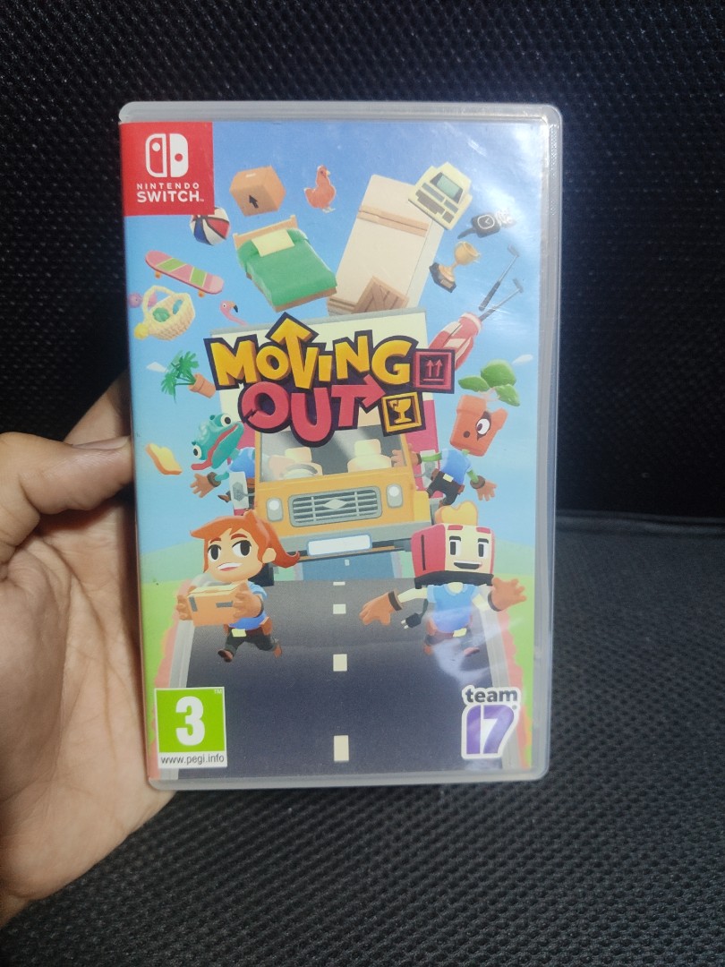 Moving out switch game, Video Gaming, Video Games, Nintendo on Carousell