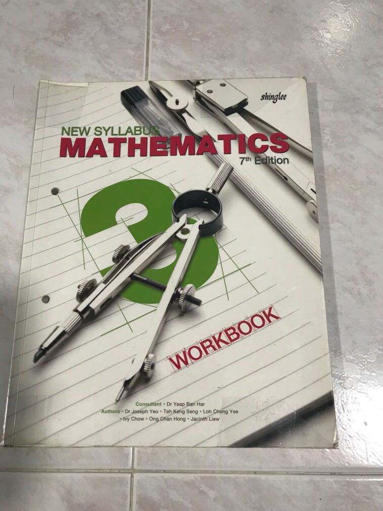 New Syllabus Mathematics Workbook 3, Hobbies & Toys, Books & Magazines ...
