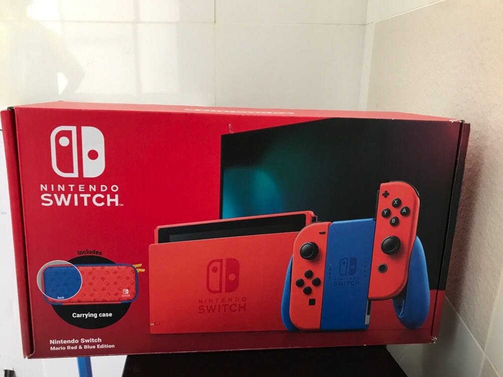 Nintendo switch box, Video Gaming, Video Game Consoles, Nintendo on ...