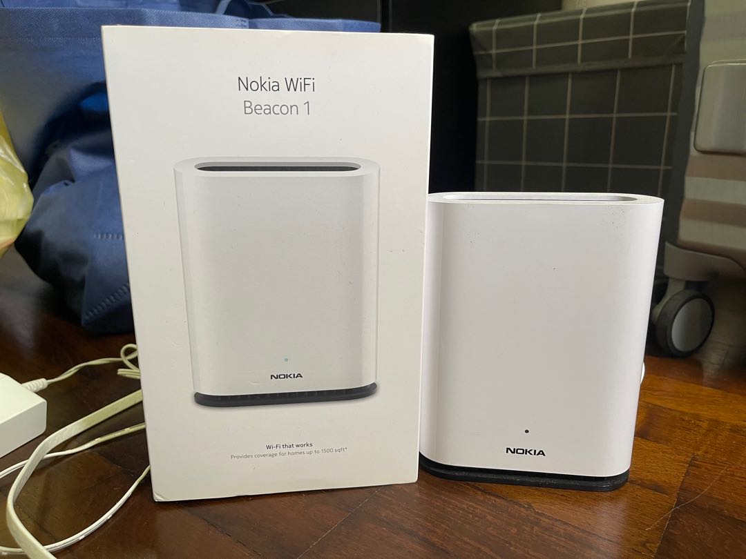 Nokia Becon 1 wifi mesh router, TV & Home Appliances, Other Home ...