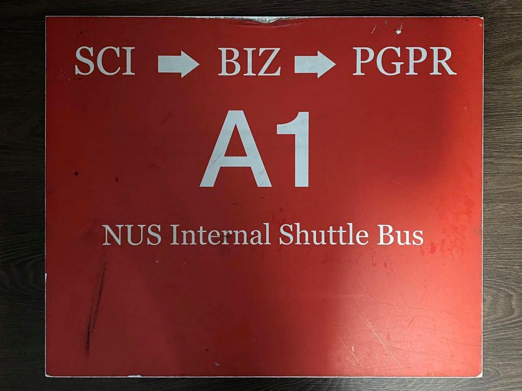 NUS Internal Shuttle Bus ISB Bus Desto, Hobbies & Toys, Memorabilia ...