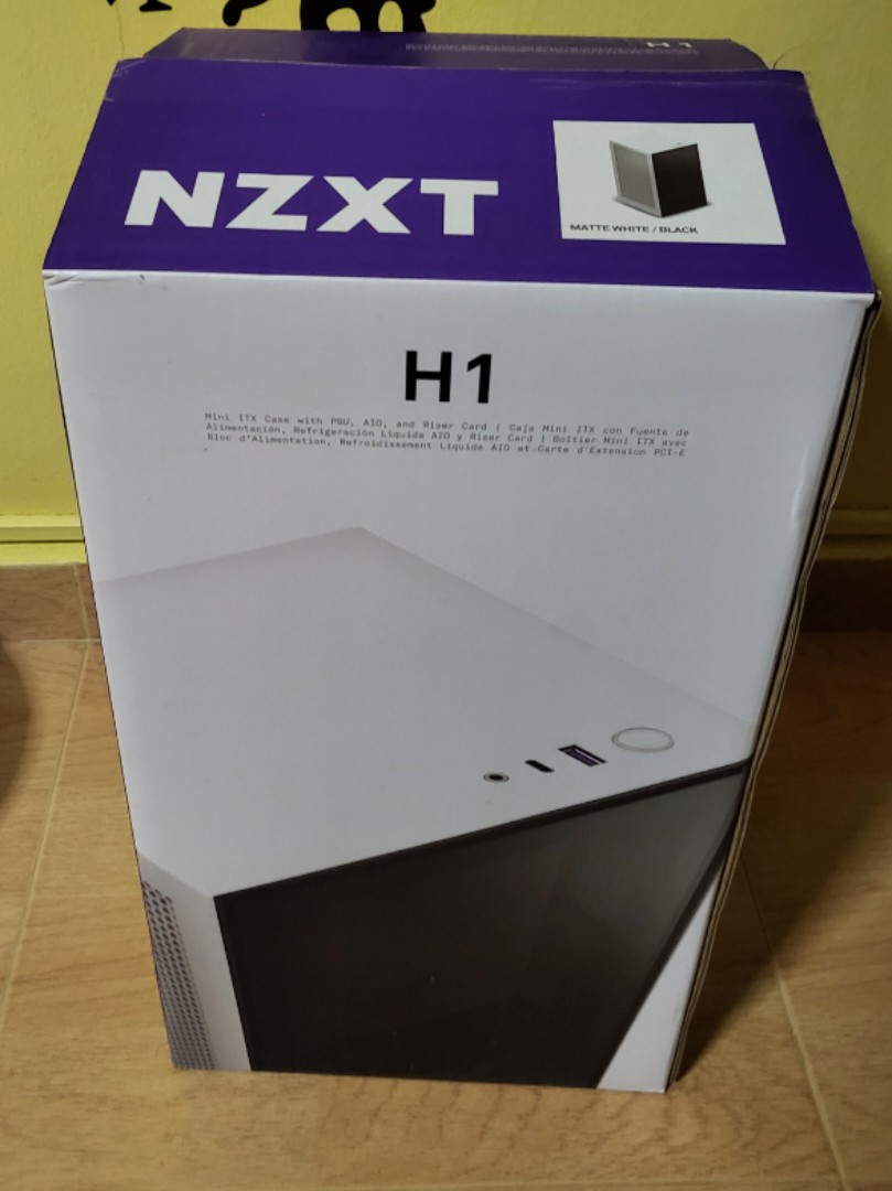 NZXT H1 Case PSU AIO (NEW RISER INSTALLED), Computers & Tech, Parts ...