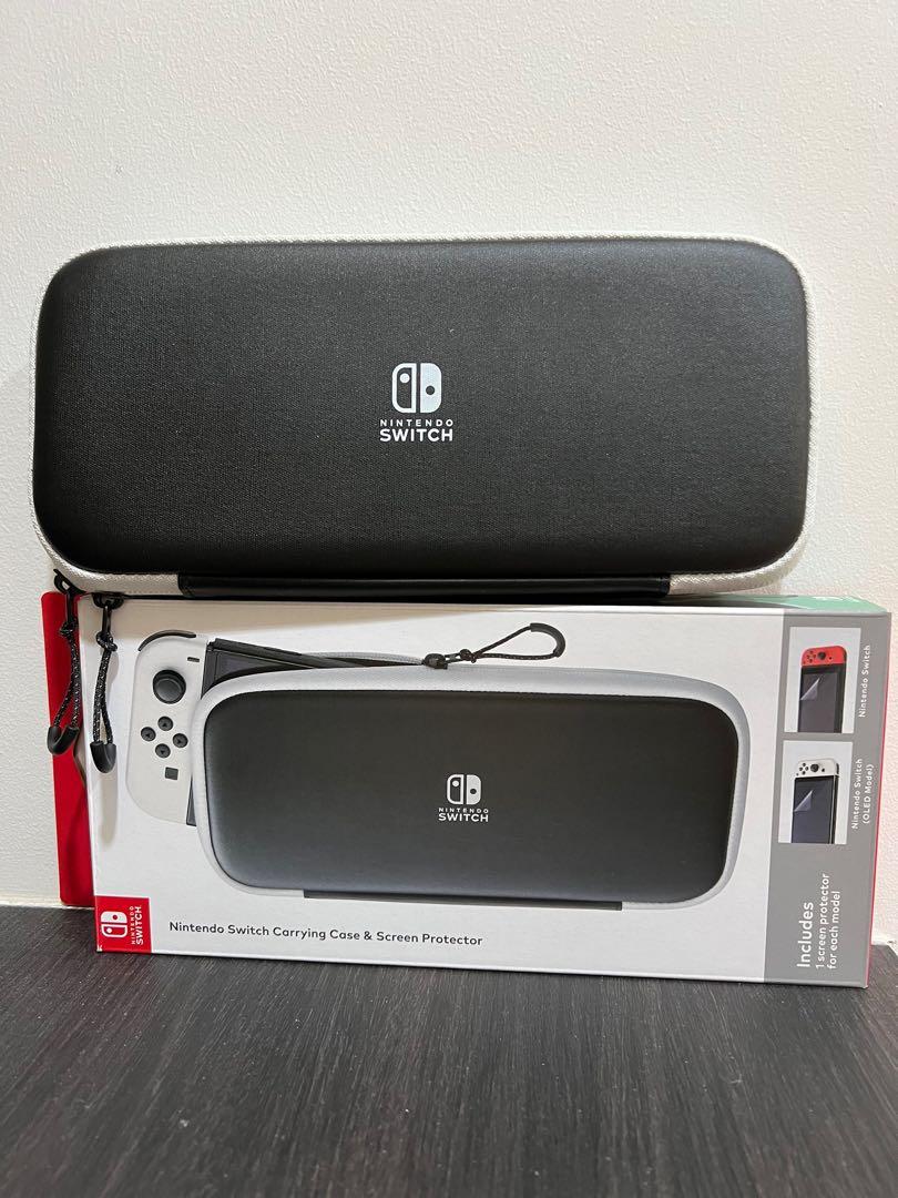 Official Nintendo Switch OLED Carrying Case, Video Gaming, Gaming ...