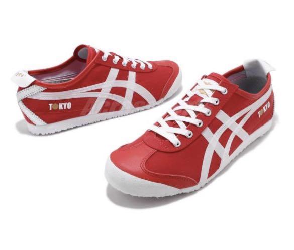 Onitsuka Tiger Tokyo Red edition, Men's Fashion, Footwear, Sneakers on ...