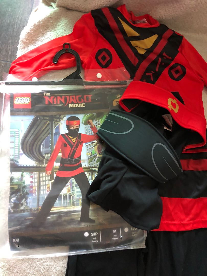 Original Ninjago Kai Costume, Babies & Kids, Babies & Kids Fashion on ...