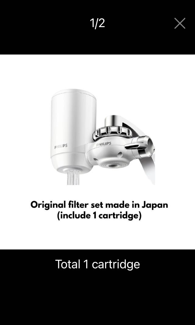 Philip water tap filter, Furniture & Home Living, Kitchenware ...