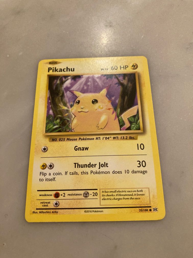 Pikachu Basic XY, Hobbies & Toys, Toys & Games on Carousell