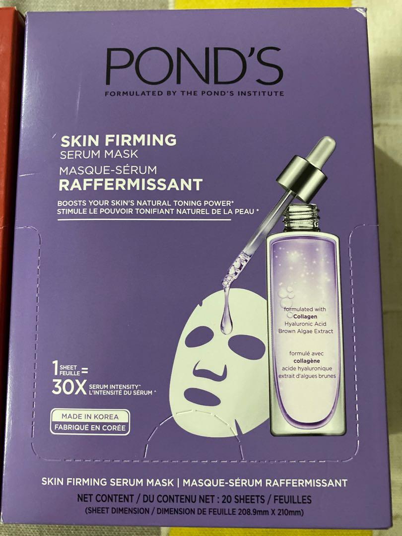 Korea made. 20 in Box. Ponds facial mask. Expiry 2024, Beauty ...