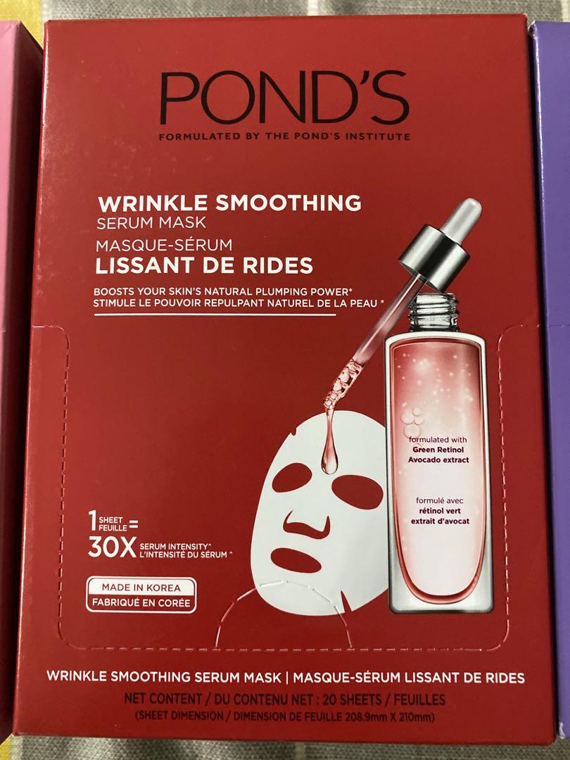 Korea made. 20 in Box. Ponds facial mask. Expiry 2024, Beauty ...