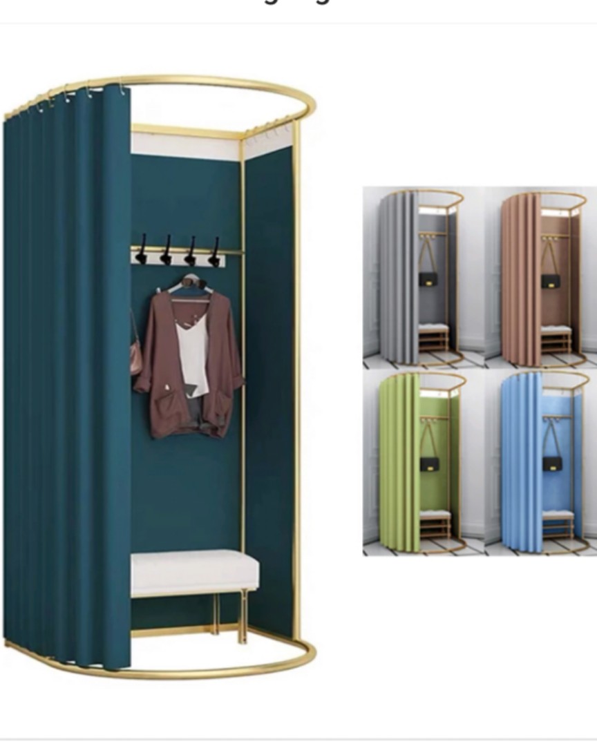 Portable fitting room, Furniture & Home Living, Bathroom & Kitchen ...