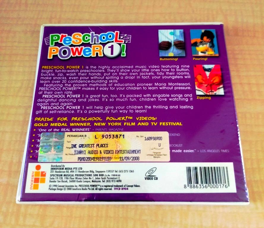 Preschool Power Vol.1 VCD Little Kids Doing Big Things For Children 1-6 ...