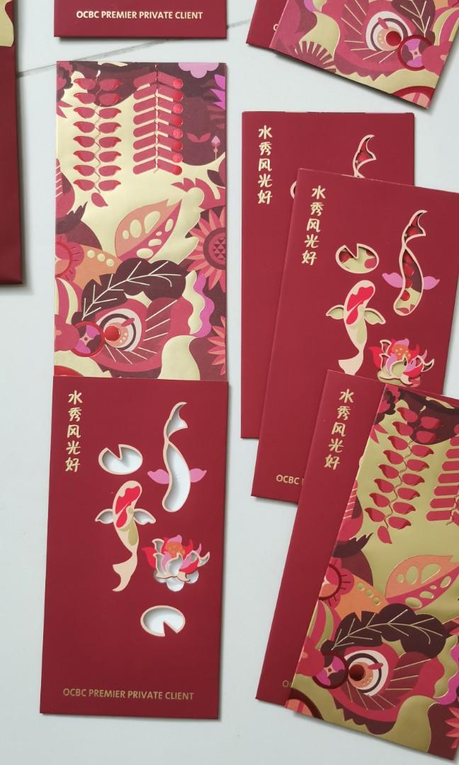 Private banking red ang pow packets 2022, Hobbies & Toys, Stationery ...