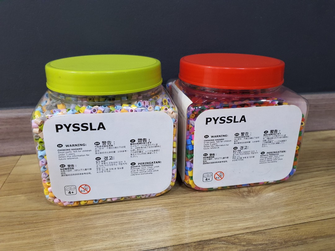 PYSSLA bead shapes and beads, Hobbies & Toys, Toys & Games on Carousell