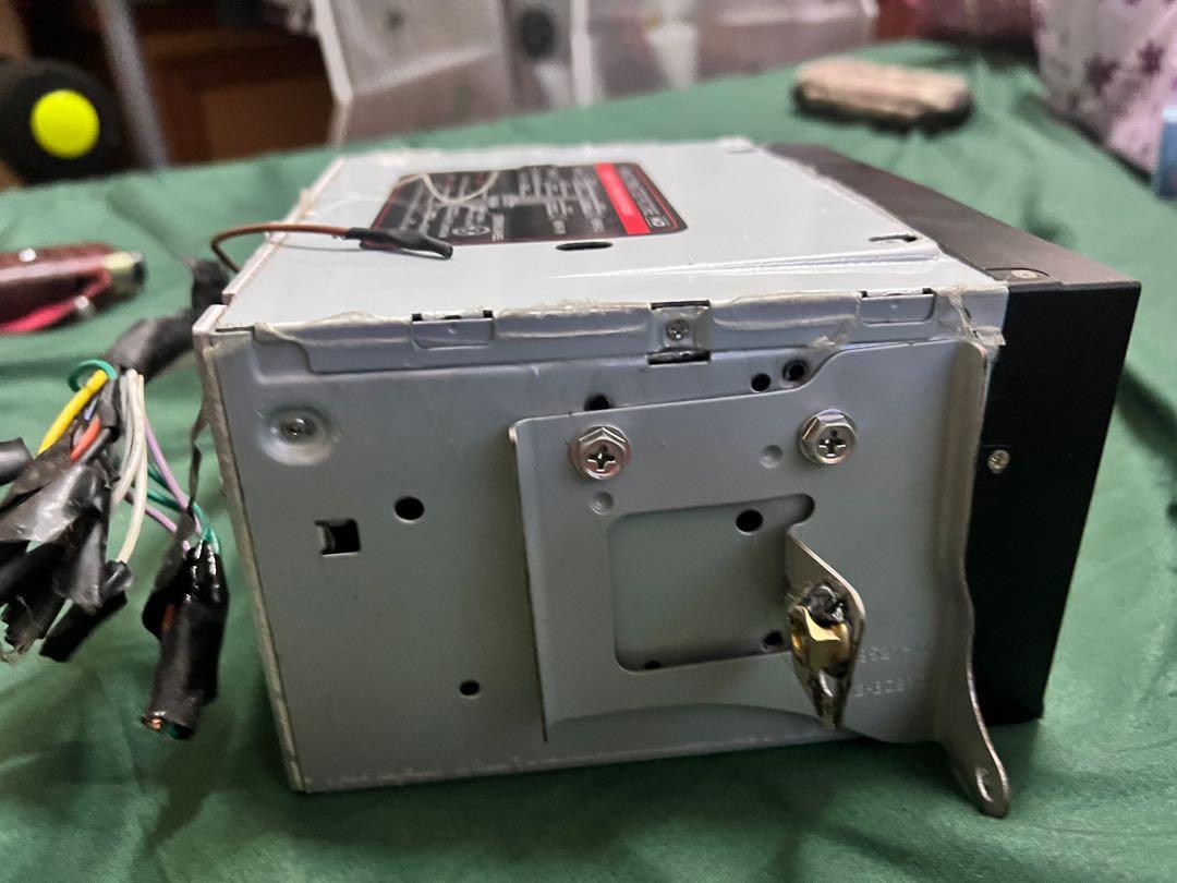 Radio LCD for Axia with bracket, Auto Accessories on Carousell