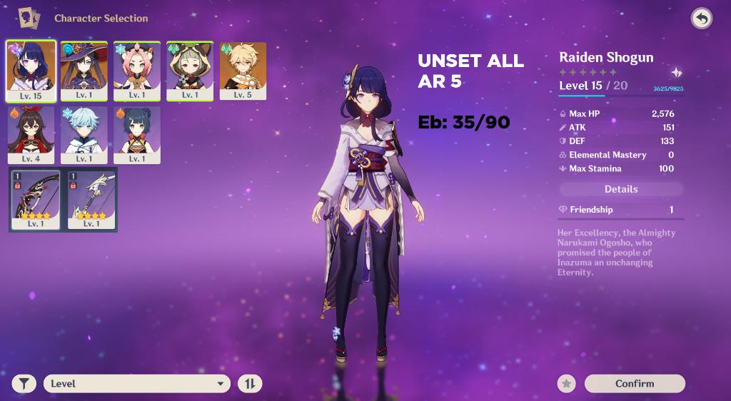 RAIDEN SHoGUN and MONA STARTER (AR 5), Video Gaming, Video Games ...