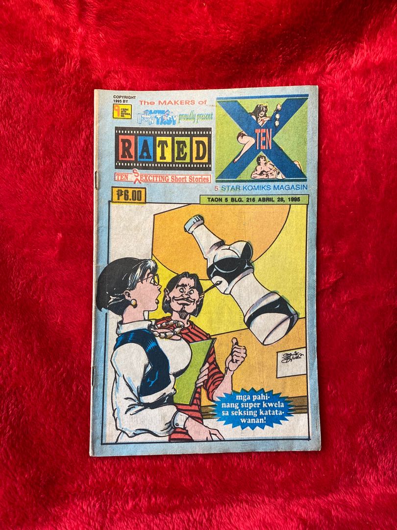 RATED TEN Komiks 216 Tagalog Philippines Sexy Comedy Komiks 10 ...
