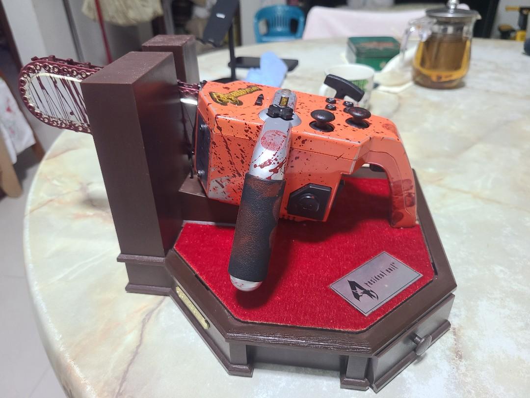Resident Evil 4 Chainsaw Controller PS 2 Limited Edition, Video Gaming ...