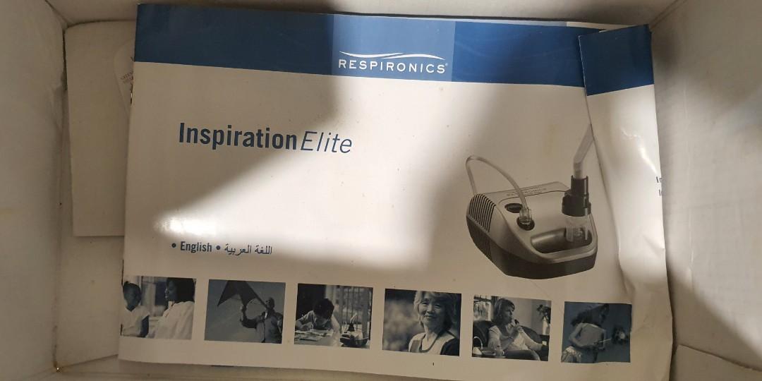 Respironics Inspiration Elite Nebulizer, Health & Nutrition, Medical ...
