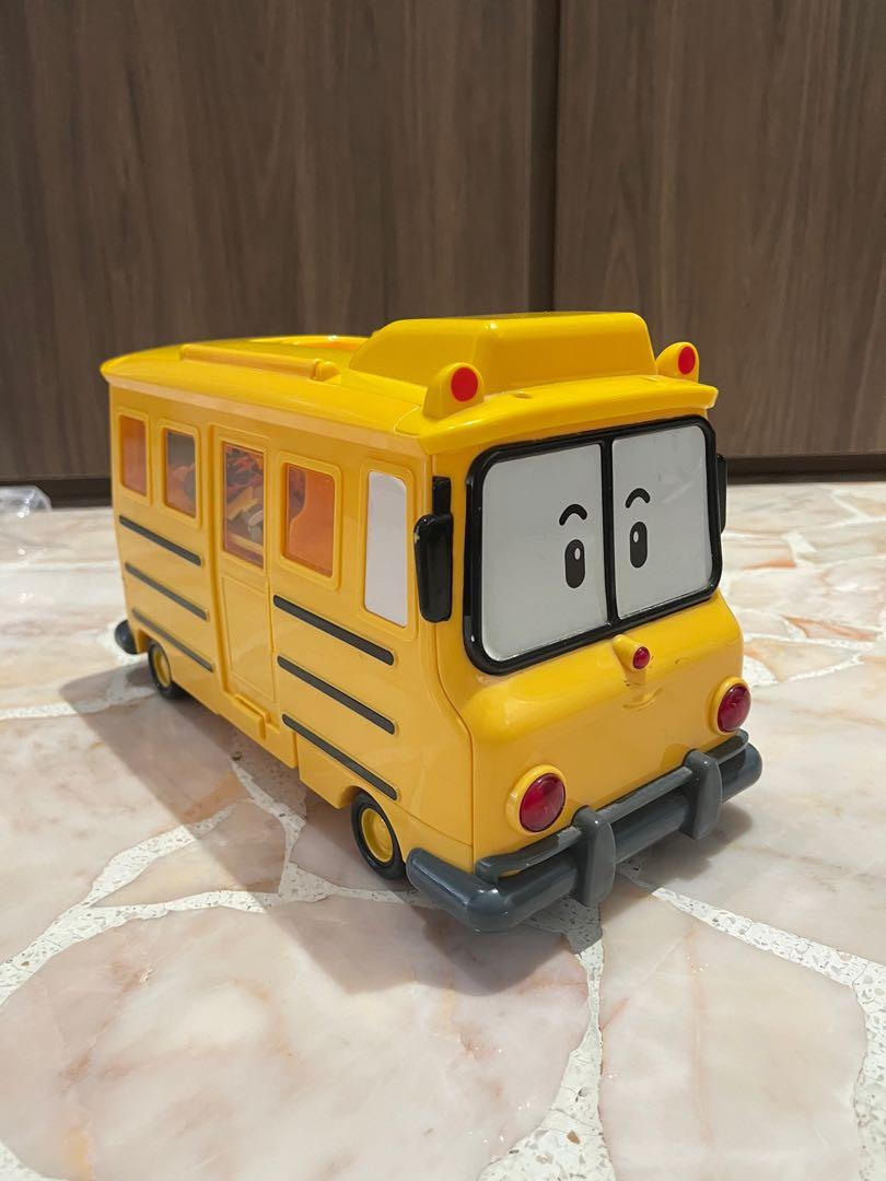 Robocar Poli School Bus Vario Carry Case, Hobbies & Toys, Toys & Games ...