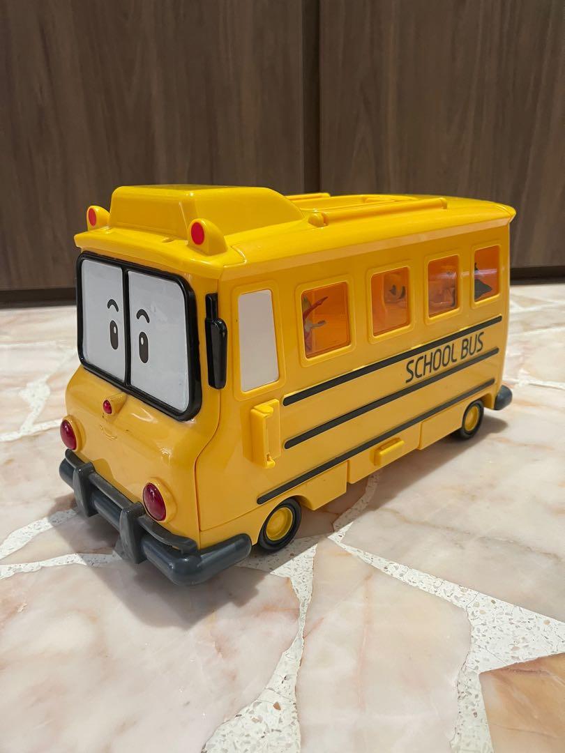 Robocar Poli School Bus Vario Carry Case, Hobbies & Toys, Toys & Games ...
