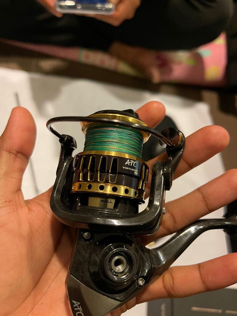 Rod pro hunter and Reel Atc, Sports Equipment, Fishing on Carousell