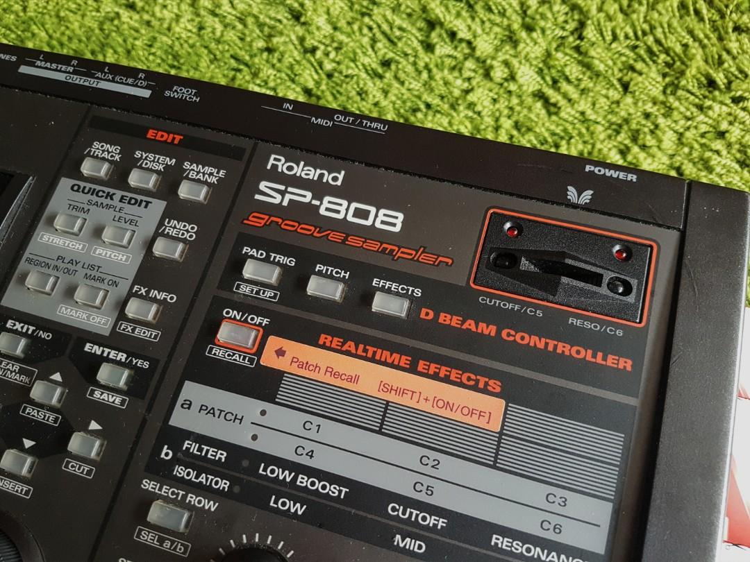 Roland SP-808 Groove Sampler, Hobbies & Toys, Music & Media, Musical ...