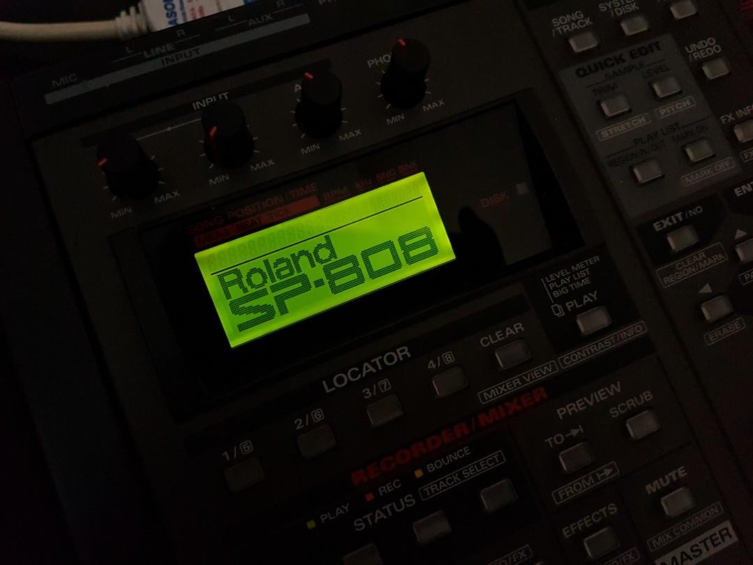 Roland SP-808 Groove Sampler, Hobbies & Toys, Music & Media, Musical ...