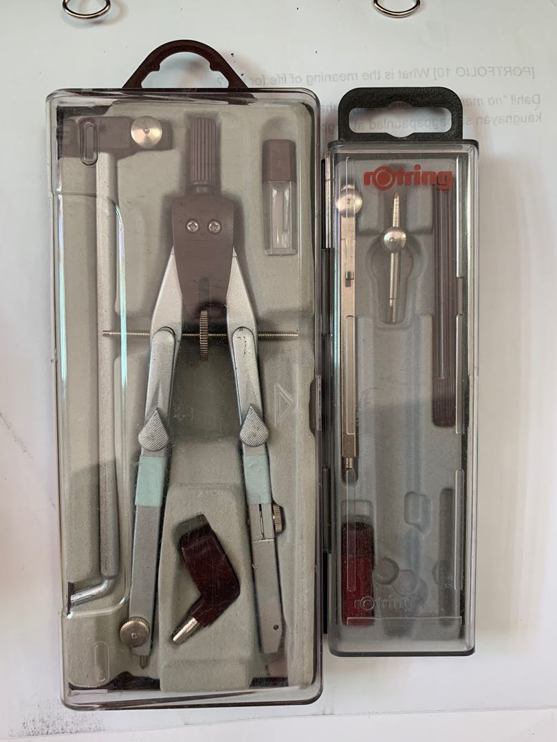 Rotring - Compass set, Hobbies & Toys, Stationary & Craft, Craft ...