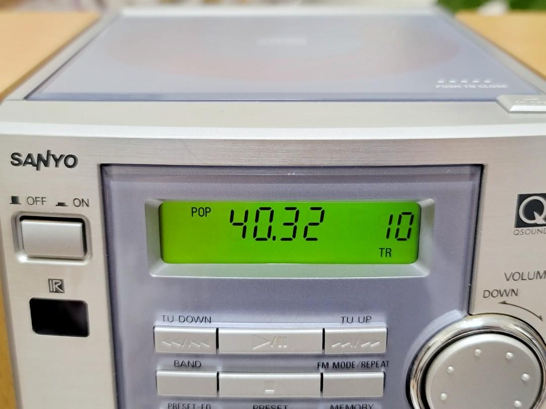 SANYO Mini HiFi 迷你音響, 音響器材, 音樂播放裝置 MP3及CD Player - Carousell