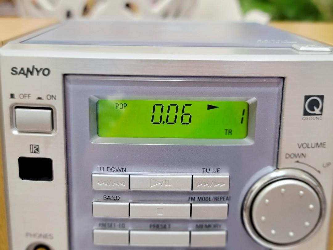 SANYO Mini HiFi 迷你音響, 音響器材, 音樂播放裝置 MP3及CD Player - Carousell