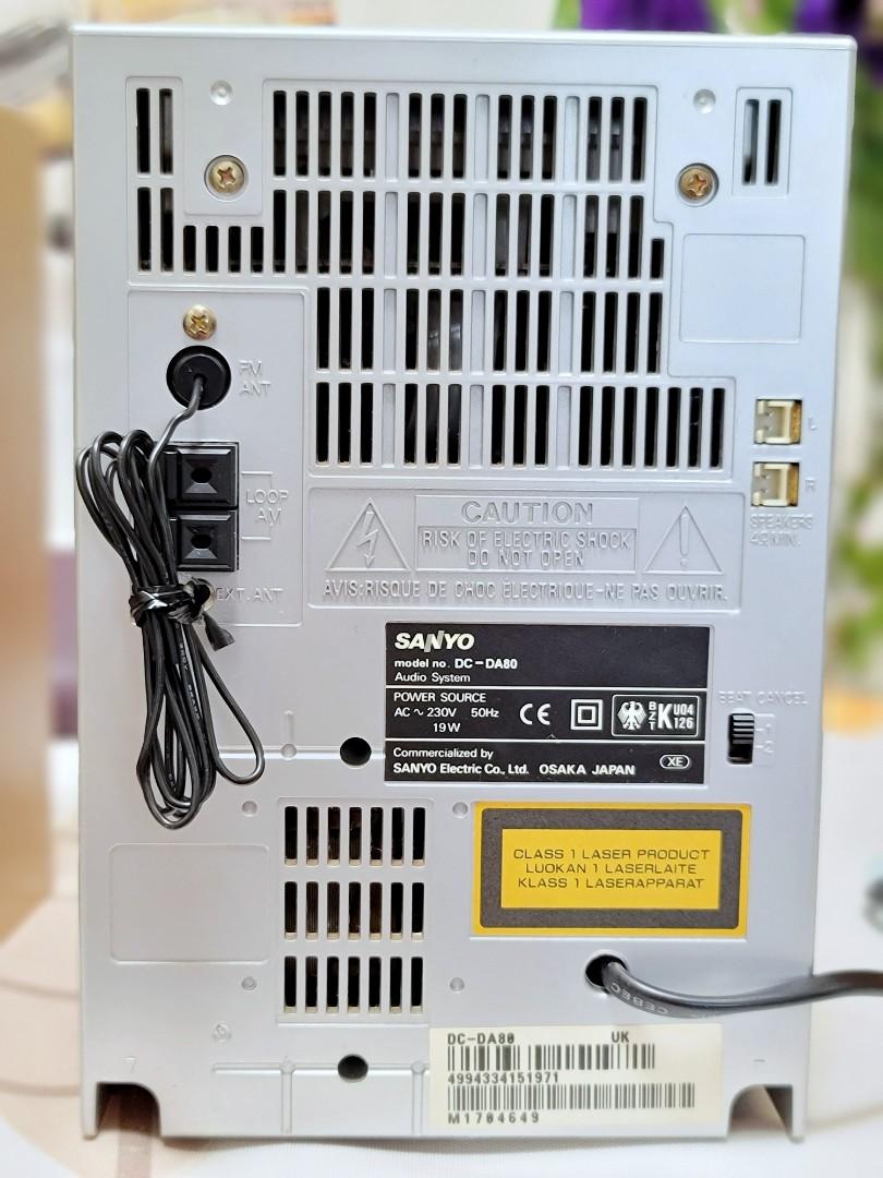 SANYO Mini HiFi 迷你音響, 音響器材, 音樂播放裝置 MP3及CD Player - Carousell